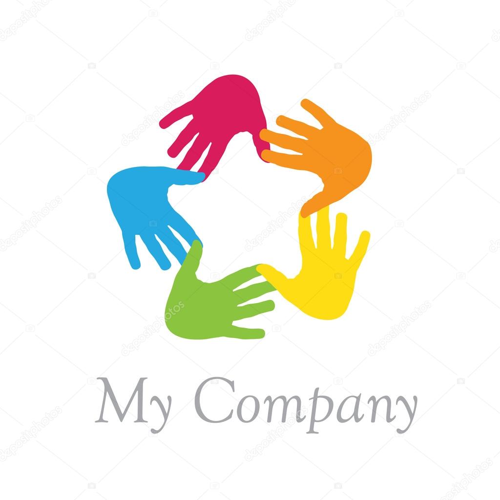 Signo vectorial manos y estrella Vector de Stock de ©LuckyTD 88977632