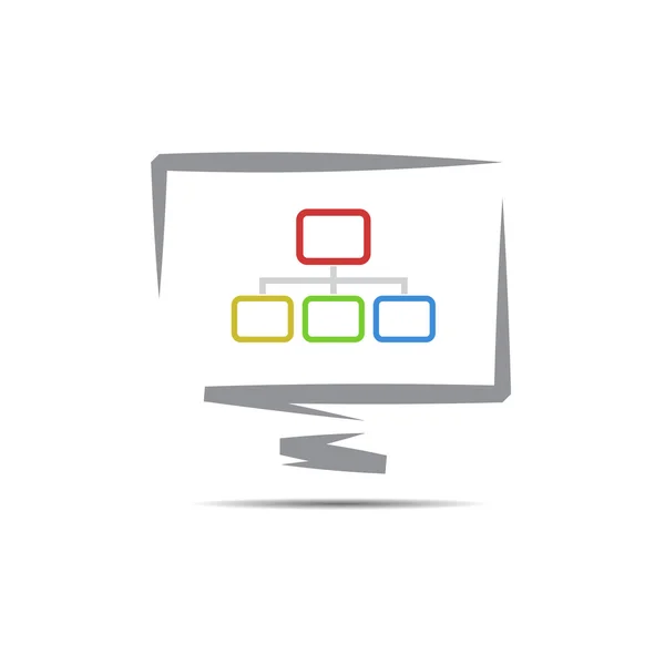 Computer stilizzato Immagini Vettoriali Stock | Depositphotos