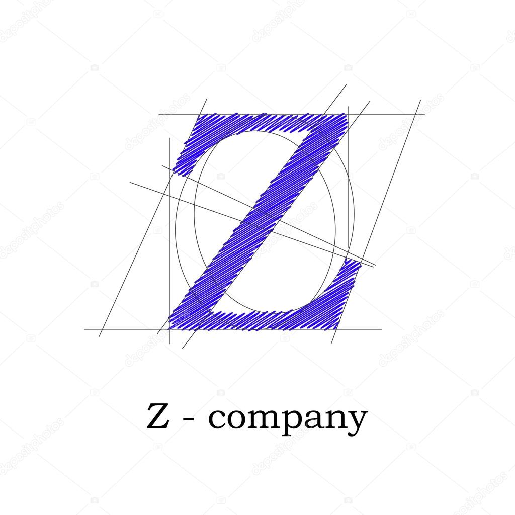 Vector sign design letter Z Stock Vector Image by ©LuckyTD #91810202