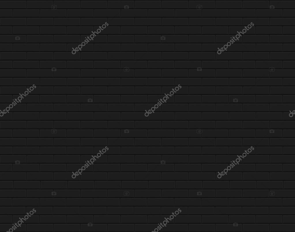 Black brick wall. Vector background Stock Vector Image by ©oasis15 ...
