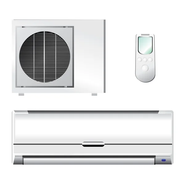 Air conditioner units vector set isolated on green color background ⬇ ... Air conditioner units vector set isolated on green color background ⬇ ...