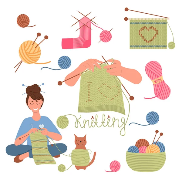 Knitting cartoon Stock Photos, Royalty Free Knitting cartoon Images ...