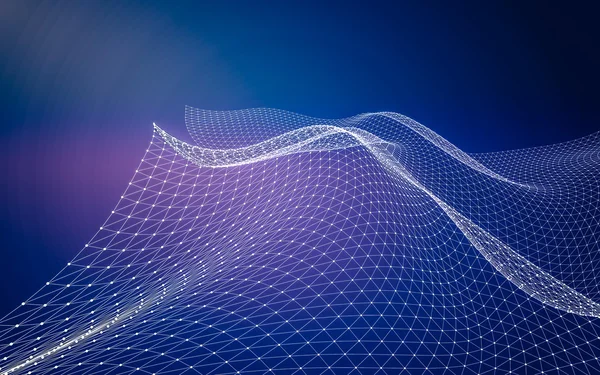 Abstract polygonal space low poly dark background, 3d rendering - Stock ...