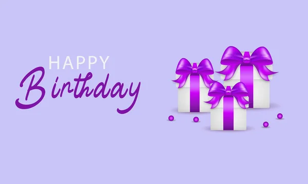 Purple Happy Birthday Graphics