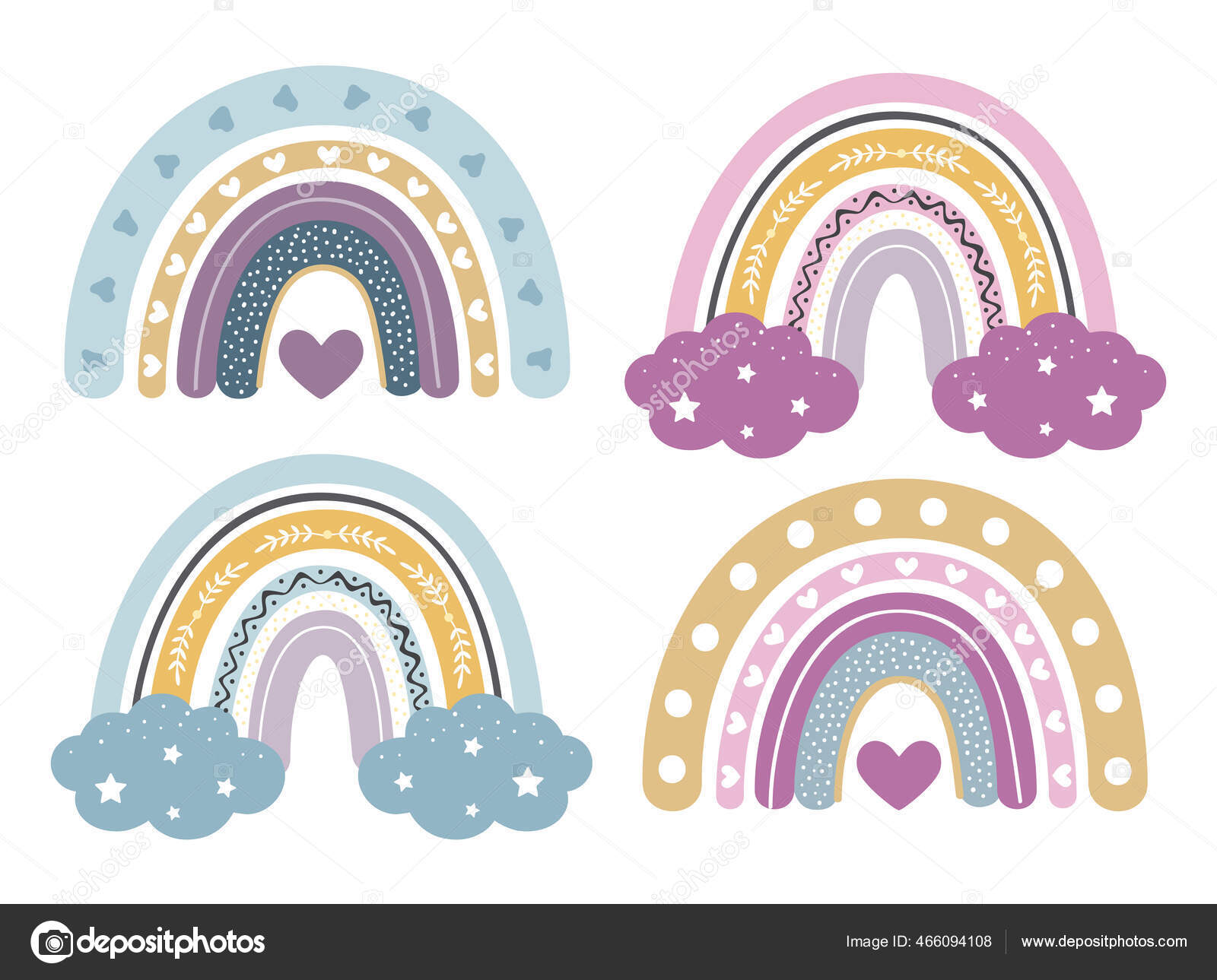 Rainbow Clipart Svg