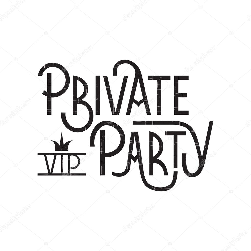 Private Party Logo Party Planner, Balloon Logo Design, Sweets And