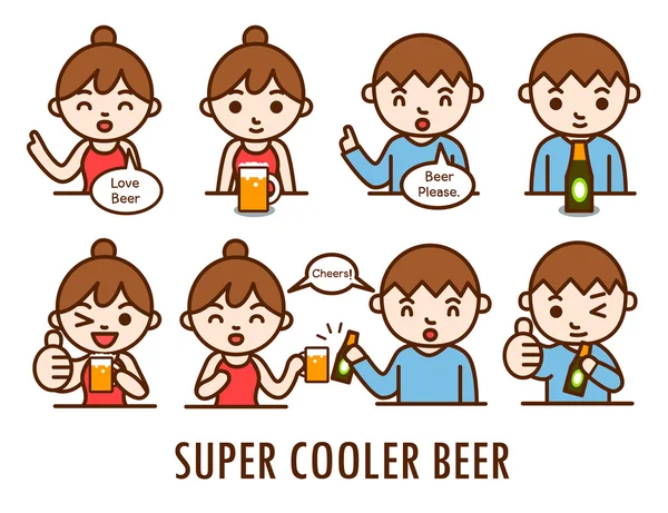 Kids good and bad vector illustration — Stock Vector © colorfuelstudio ...