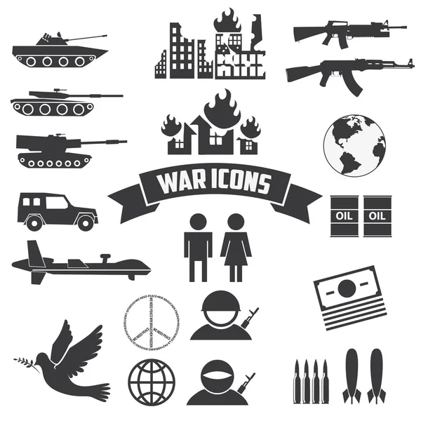 Krieg symbole Vector Art Stock Images | Depositphotos