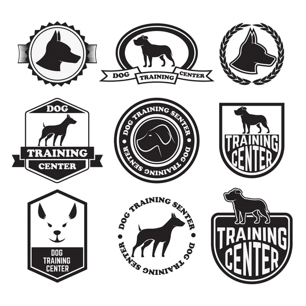 Set of Dog training center labels. Stock Vector Image by ©art-l@i.ua ...