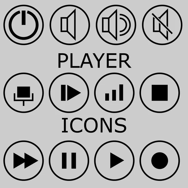 100,000 Icons player Vector Images | Depositphotos