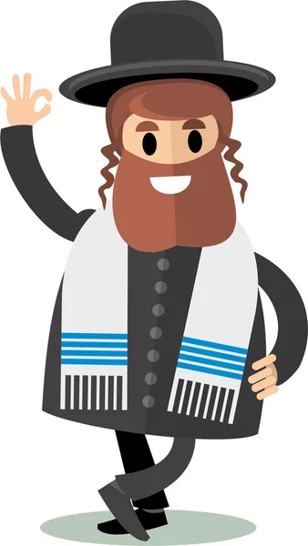 Flat-jew rabbi israel judaist hasid Stock Vector Image by ©amid999 ...