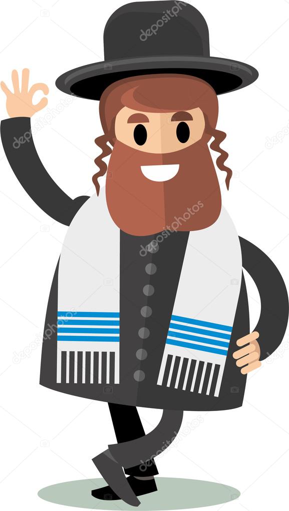 Jewish Rabbi Clipart