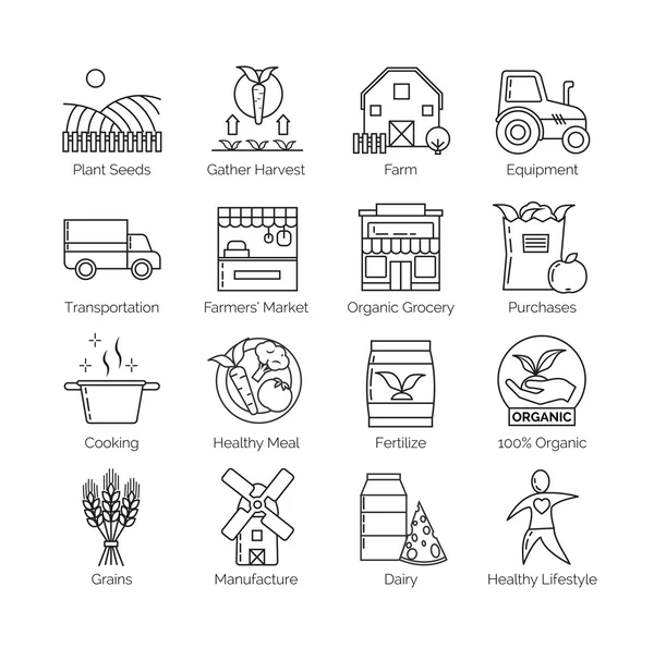 801 Farm to table icon Vector Images | Depositphotos