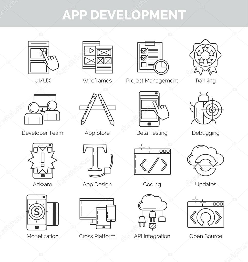 Mobile Development Icon