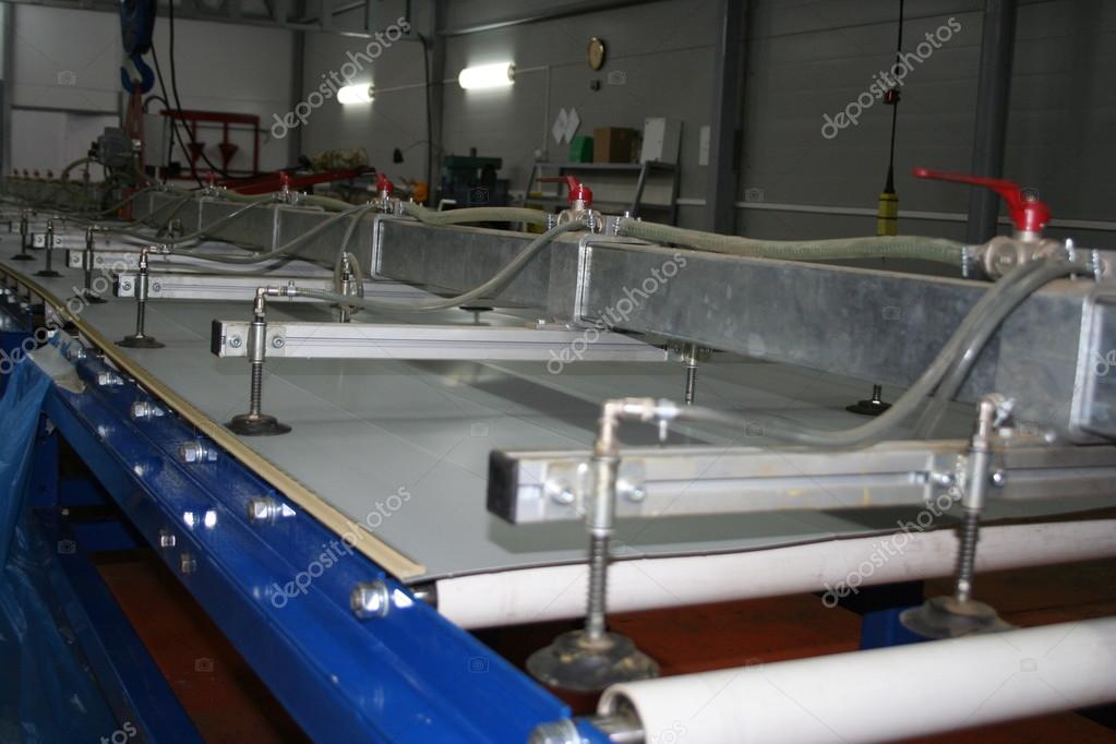 Sandwich panel line Stock Photo by ©Maxwprosto 75384301