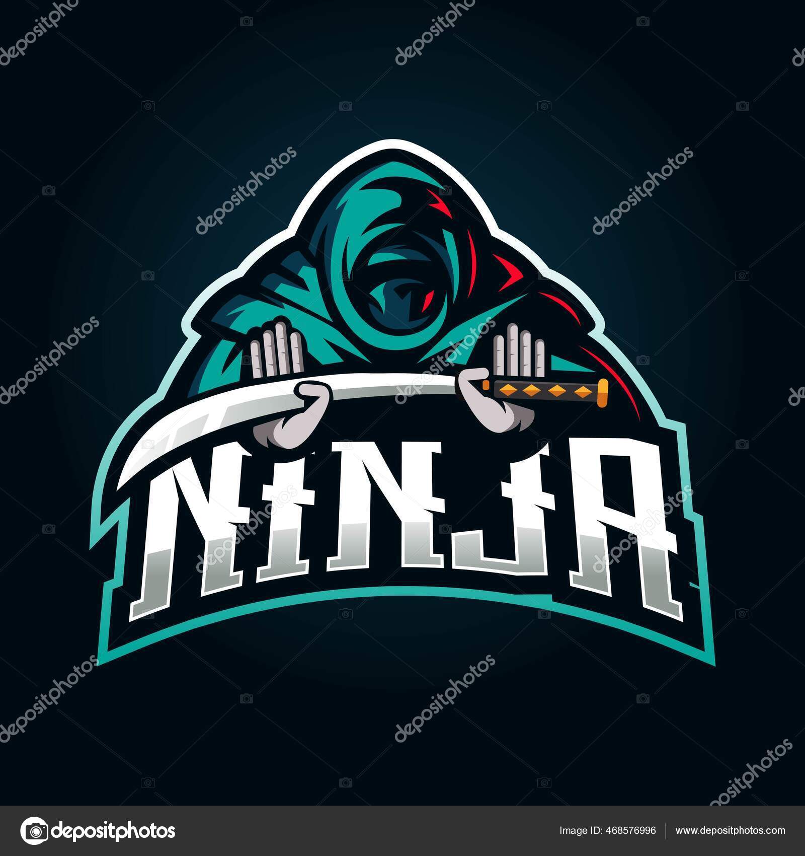 Ninja Sword Logo