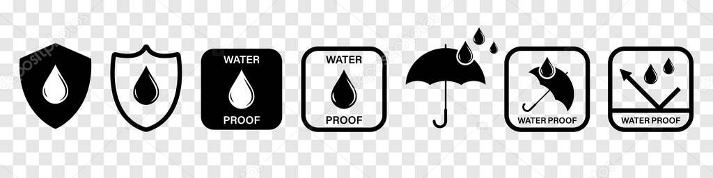 454 Water resistant icons Vector Images, Water resistant icons ...