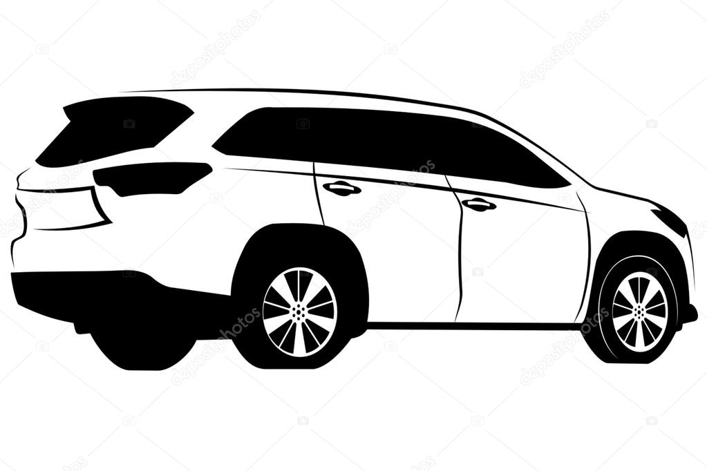 Toyota Suv Cartoon