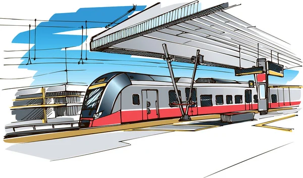 2,040 Express train Stock Illustrations | Depositphotos®