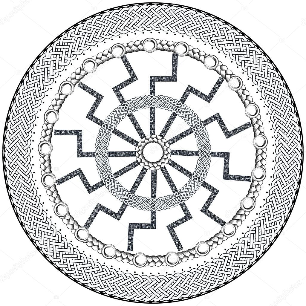 Black Sun Vector Art