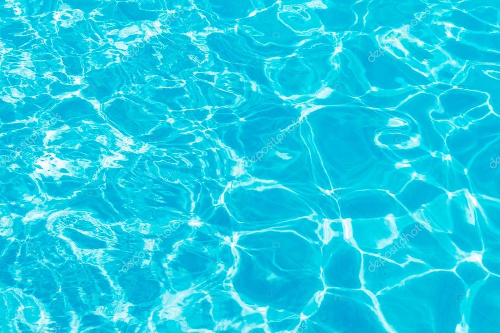 Blue pool water background. — Stock Photo © bilisanas #123798022