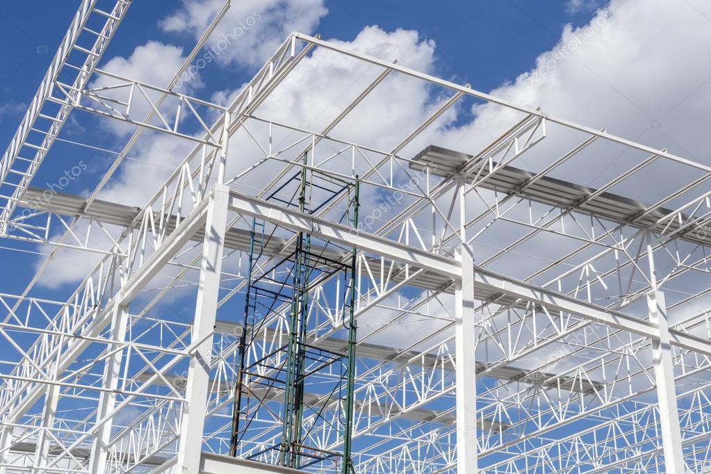 Steel Structure Background / Steel Structure / Steel Structure Under ...
