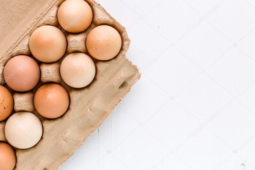 Fresh Eggs Background / Eggs Background / Fresh Eggs on White ...