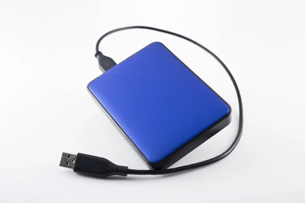 Portable external hard disk drive Stock Photo by ©dimaberkut 39813553