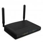 Wireless Modem Router Isolated White Background Stock Photo by ...