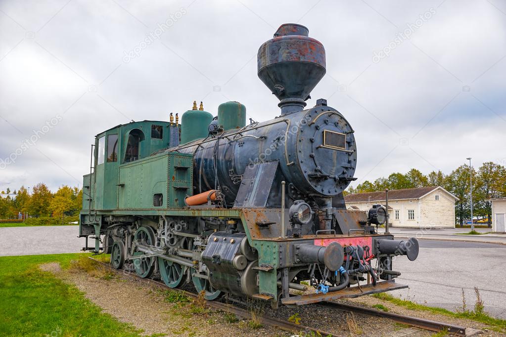 Old steam locomotive — Stock Photo © Igor-SPb #92060746