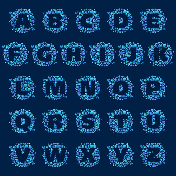 Twist alphabet letters Vector Art Stock Images | Depositphotos