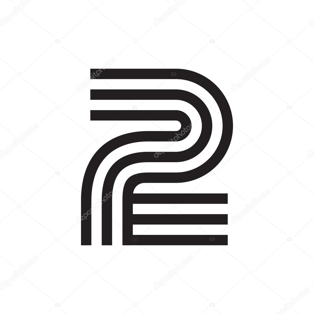 Parallel Lines Logo Triangle Logo Made Parallel Lines Black Stock