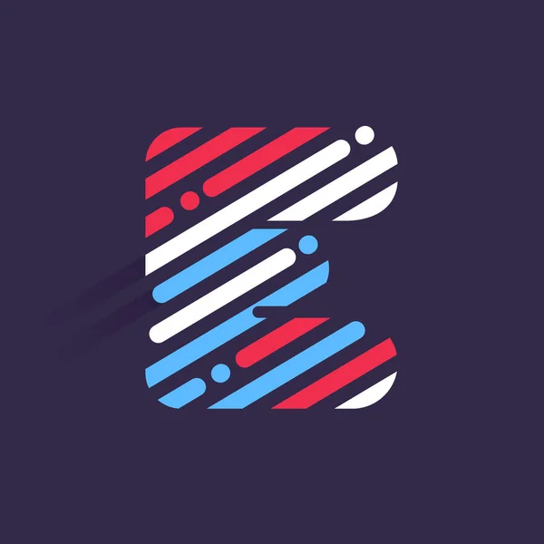 Letter Speed Lines Logo Design Template Colorful Creative Unique Icon ...