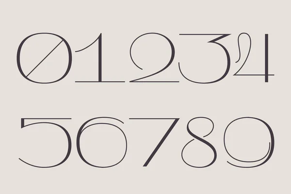 7,977,052 Decorative font numbers Vector Images | Depositphotos