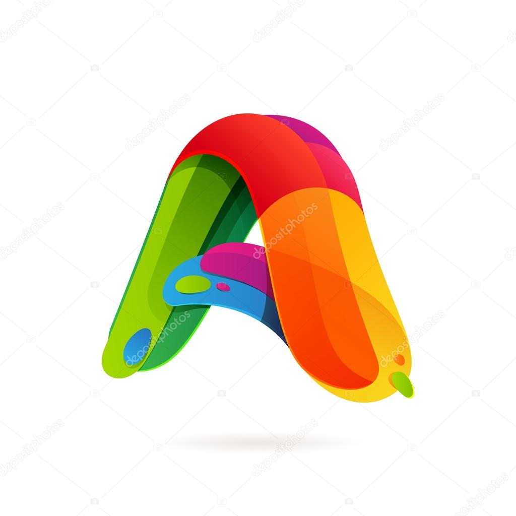 A letter volume logo Stock Vector by ©kaer_dstock 75675599