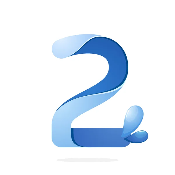 Number 2 design template Stock Vector by ©kaer_dstock 81300740