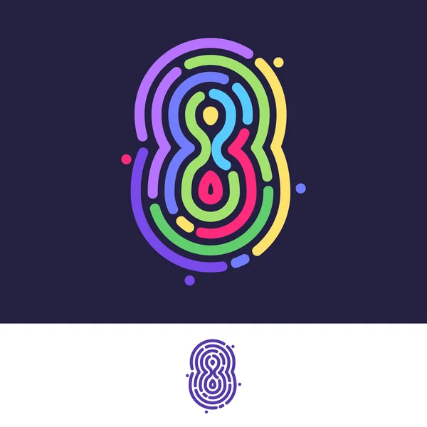 8 logo Vector Images | Depositphotos