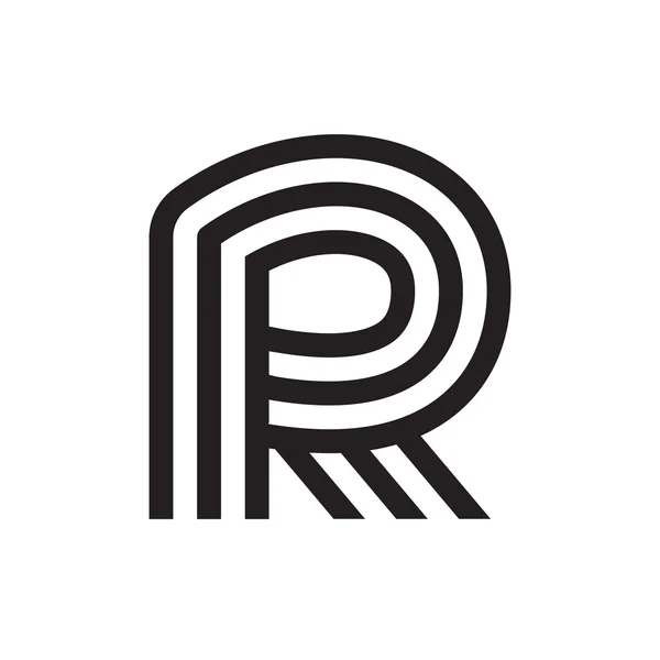 Creative Letter R Logo — Stock Vector © Sentavio #111824994