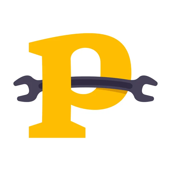 ᐈ Wrench font stock vectors, Royalty Free wrench logo illustrations ...