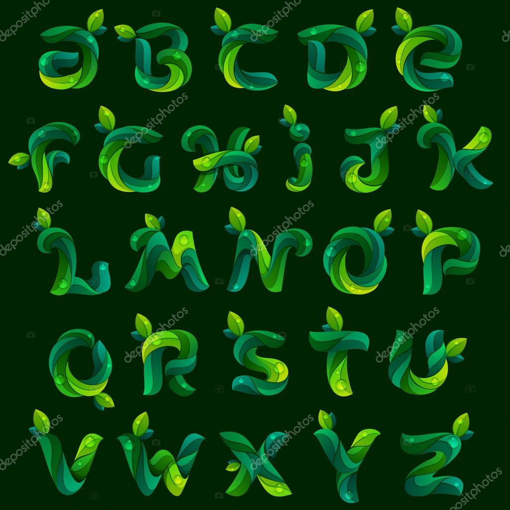 Letra Verde A