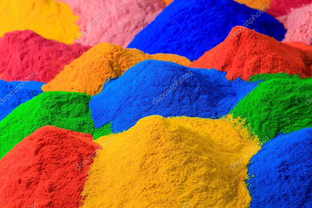 Colorful of powder coating. — Stock Photo © Cakeio #124611290