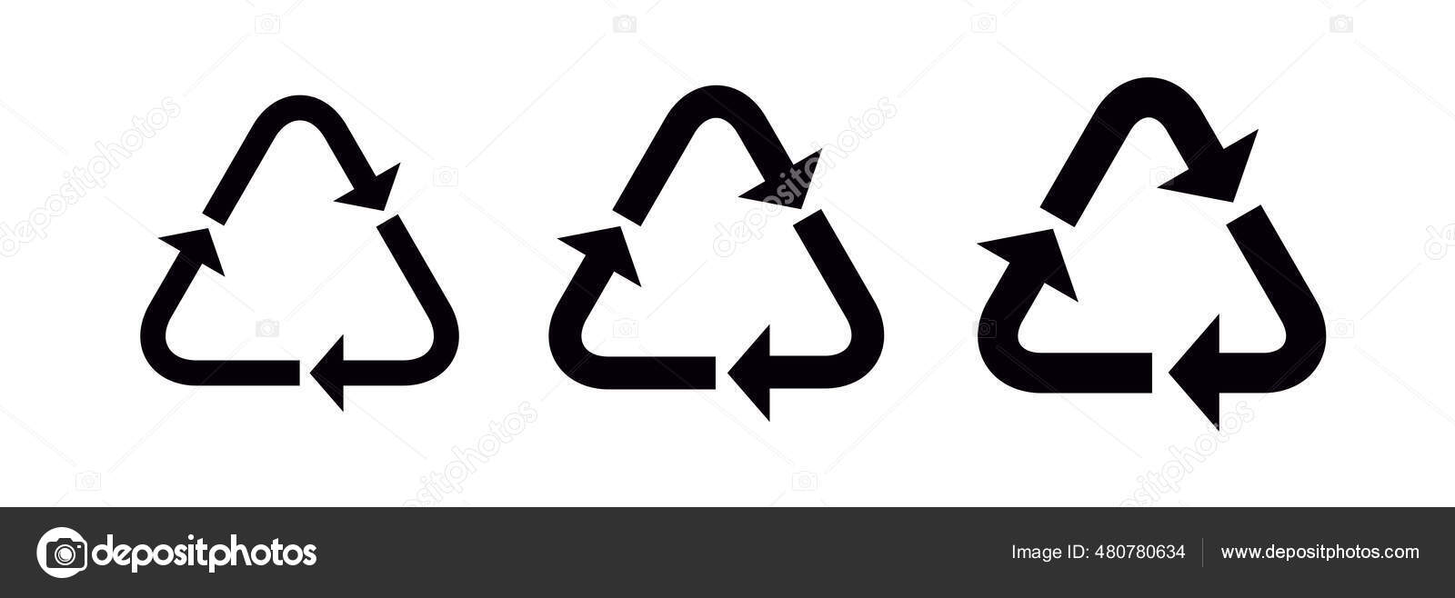 Set Plastic Recycling Codes Applied Packaging Pet Pete Pehd Hdpe Stock ...