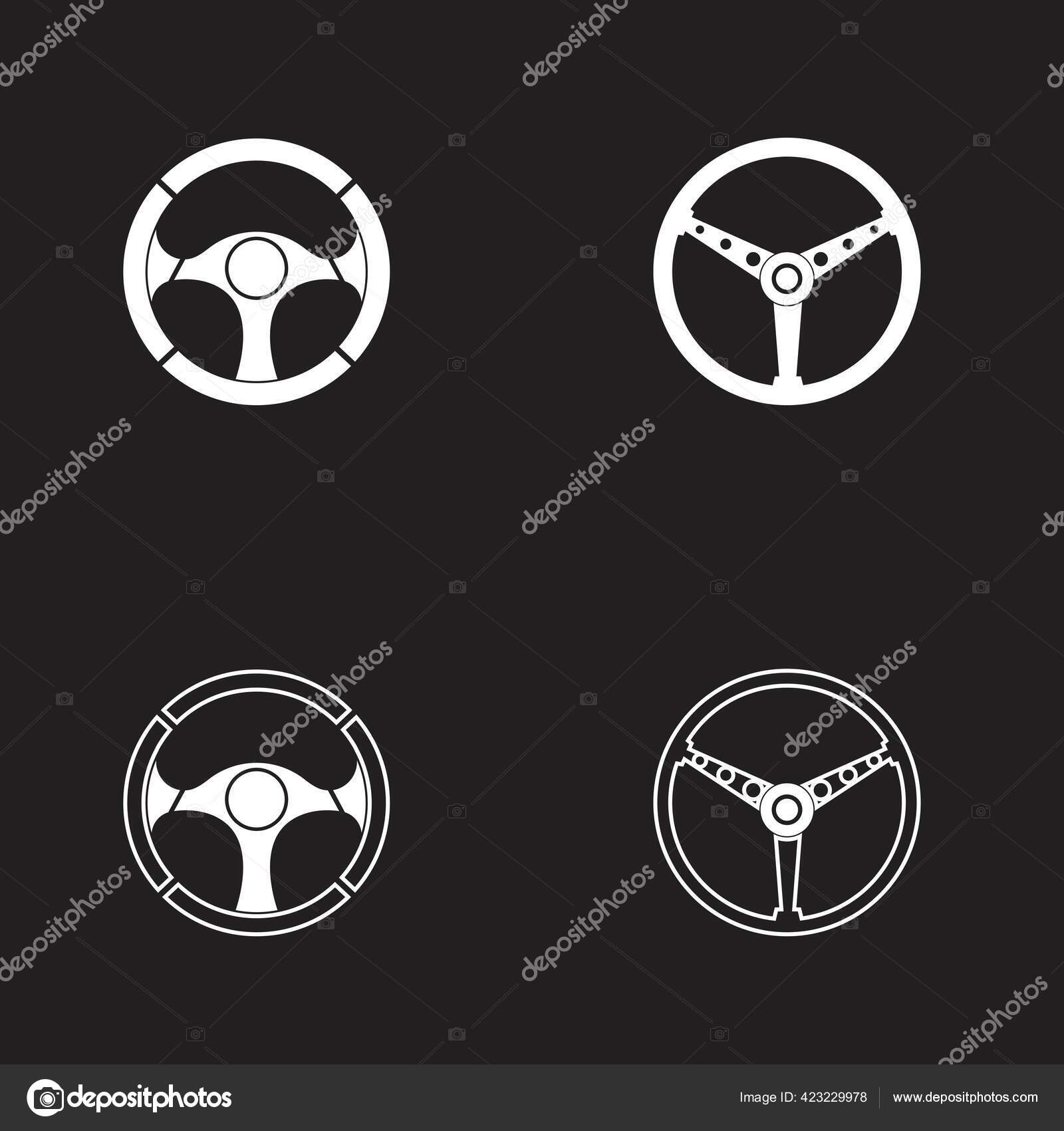 Volante Vector Imagen Logo Vector de stock #423229978 de ©Hatigraphic