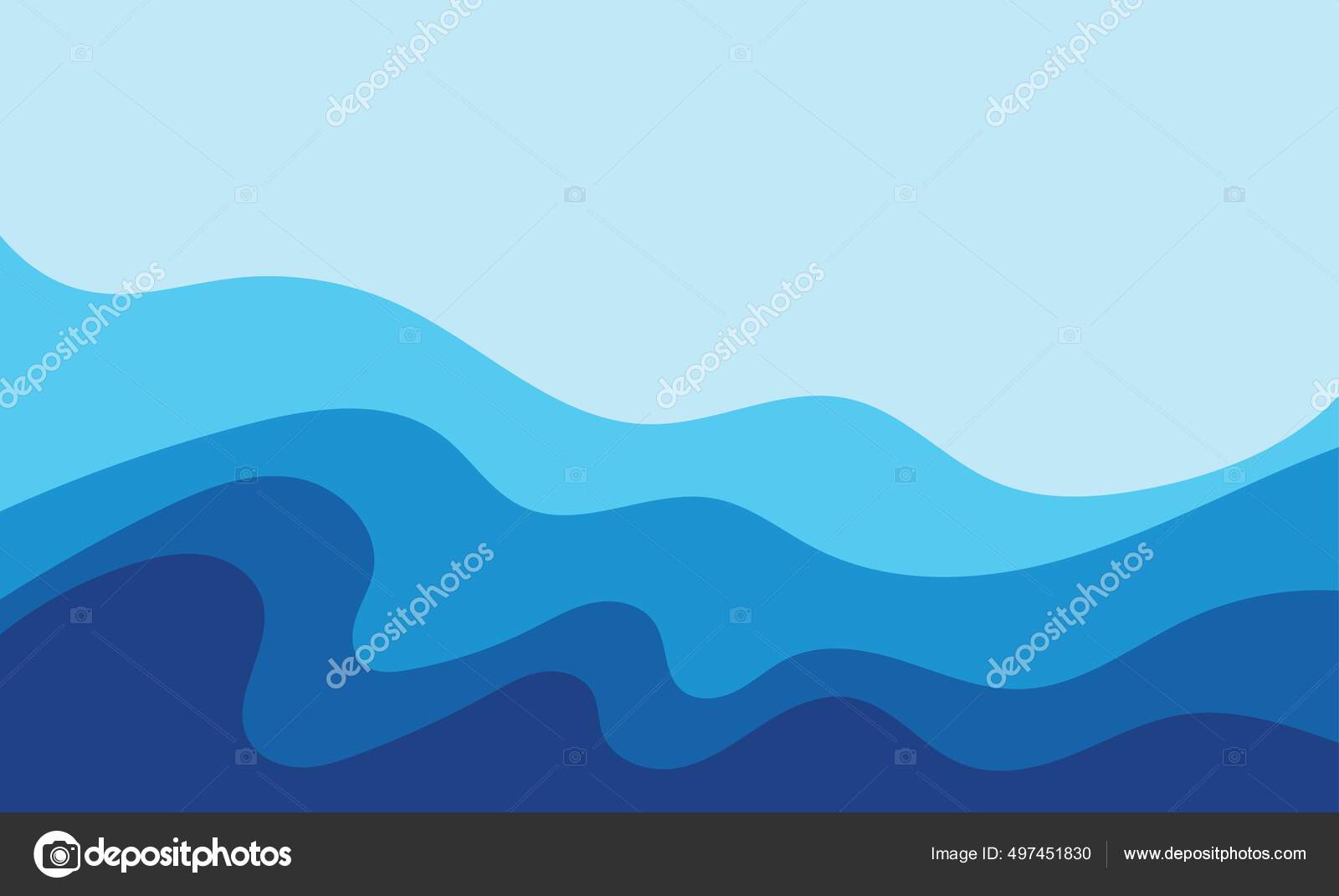 Wave Background Vector Wallpaper Stock Vector by ©Hatigraphic 497451830