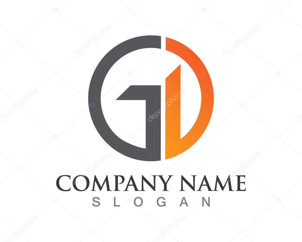 GD logo Stock Vector Image by ©Hatigraphic #82174316