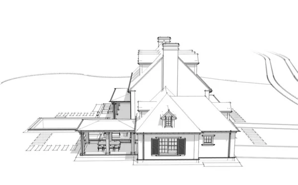 English house drawing Stock Photos, Royalty Free English house drawing ...