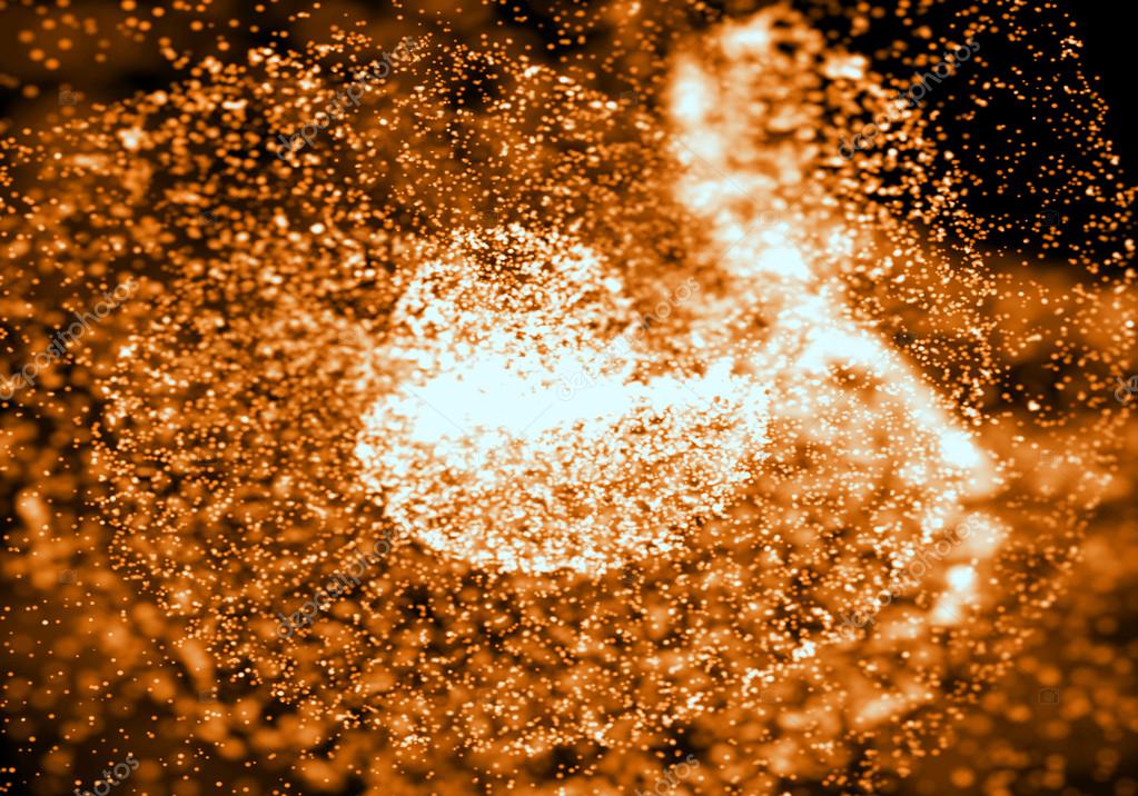 Glow bokeh texture — Stock Photo © elsar77 #124738446