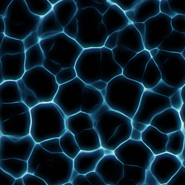 Shiny Rays Reflections Water Water Caustics Black Background Seamless ...