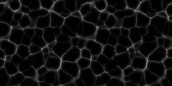 Shiny Rays Reflections Water Water Caustics Black Background Seamless ...