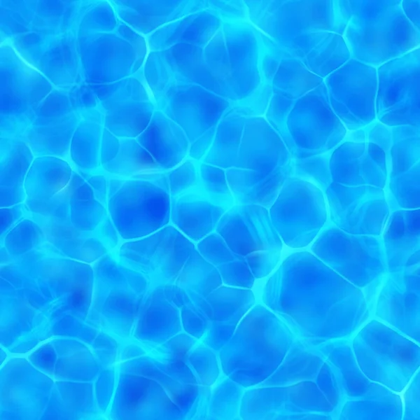 Shiny Rays Reflections Water Water Caustics Black Background Seamless ...